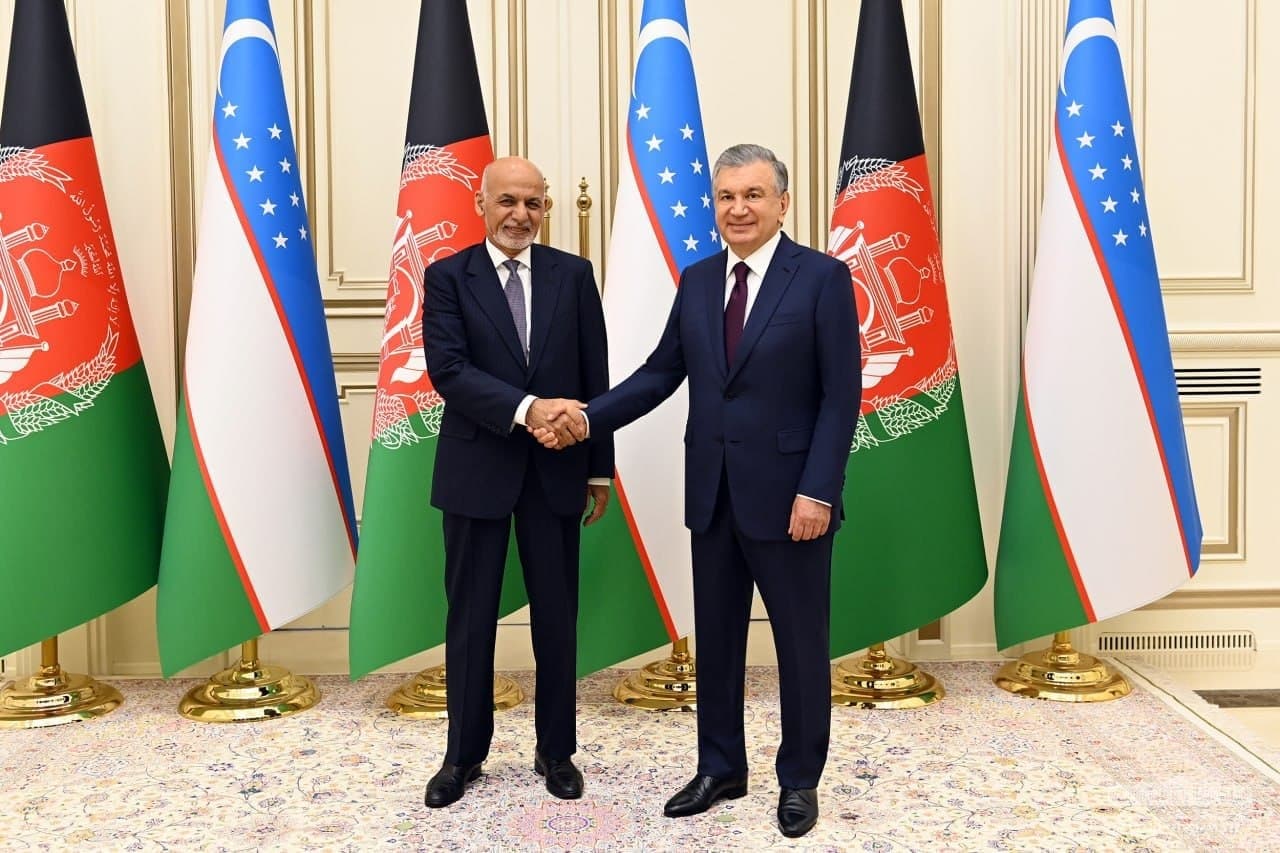 Afghan and Uzbek presidents advocated the resumption of the inclusive ...